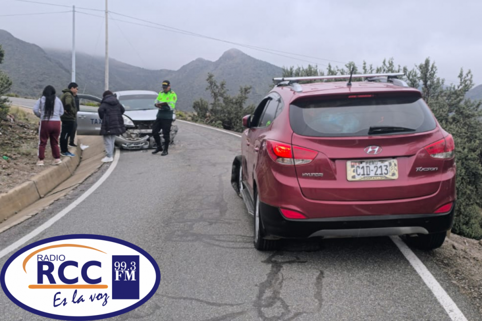 ACCIDENTE EN LA ZONA ALTA DE TACNA: COLISIÓN DE DOS VEHÍCULOS EN LA TARATA – CHALLAPALCA DEJO ...